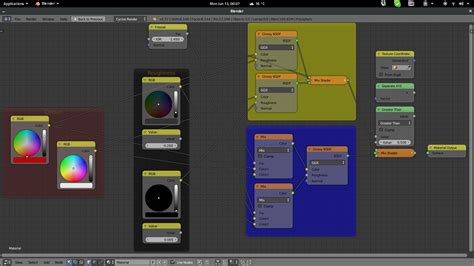 Solved Mix Two Roughness Values Using Rgb Mix Colour Nodes — What Is Going On There