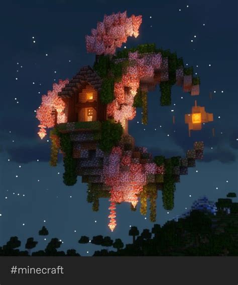Minecraft Cherry Moon House Ideias De Minecraft Casa Do Minecraft