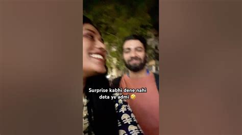 Ufffff Mere Husband 🤣 Trending Iloveyou Roseday Night Surprise