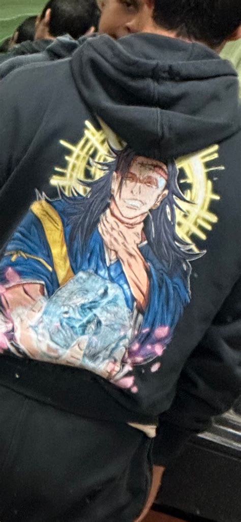 Geto Suguru Acid Washed Heavy Weight Hoodie Etsy