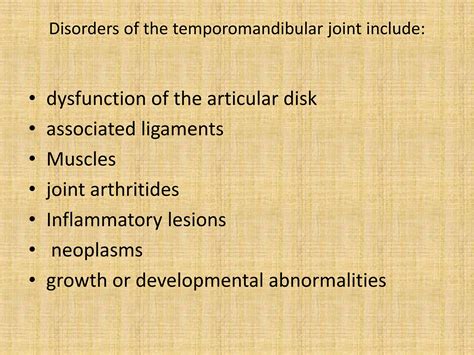 مفصل گیجگاهی فکی Occlusion And Tmj Dentistry Pptx