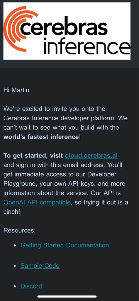 Martin Khristi On Linkedin Ai Cerebras Machinelearning