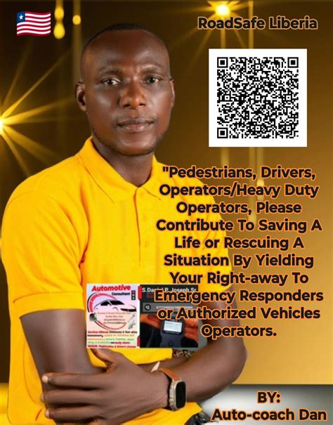 S Daniel P Joseph Senior On Linkedin Autocoachdan Roadsafeliberia S