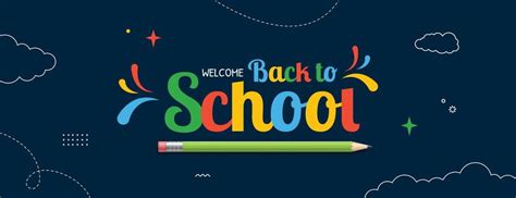 Back To School Banner Clip Art