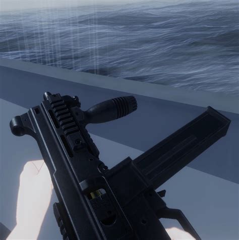 Ump 45 Sub Machine Gun Physbones Gesture Controlled Fukaziroh Booth