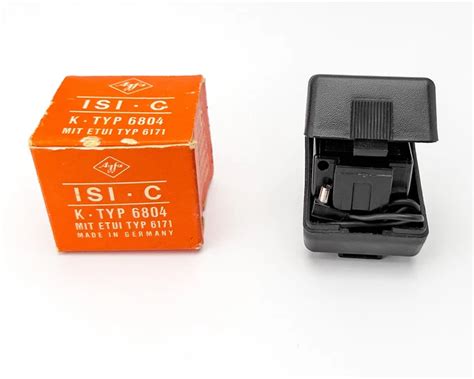 Vintage Agfa Isi C K Typ 6804 Flash Unit Base For Flash Cubes Made In