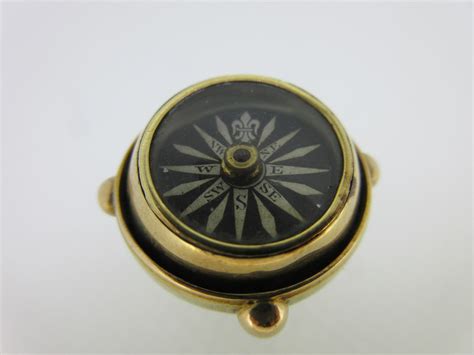 Lot 40 A Gimbal Compass Pendant