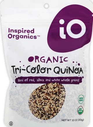 Organic Tri Color Quinoa Pouch Inspired Organics
