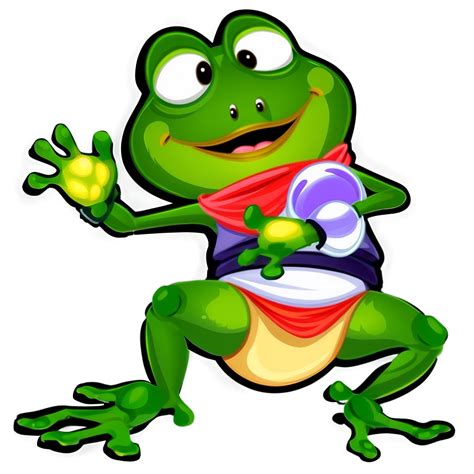 Download Ninja Frog Cartoon Png Qjn