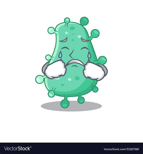 Cartoon Character Design Agrobacterium Royalty Free Vector