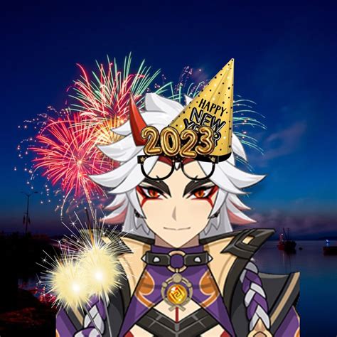 Happy New Years Itto Pfp Happy New Happy Newyear