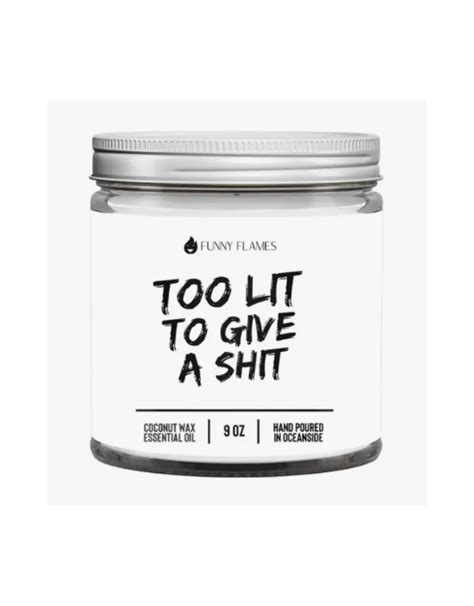 Adult Candles Fun Captions 9oz Pour Homme