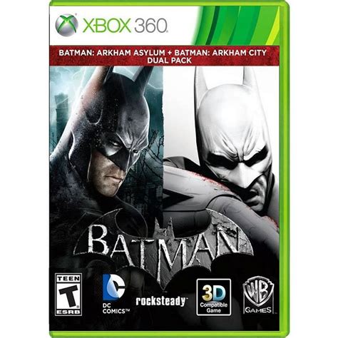 Jogo Batman Arkham Asylumbatman Arkham City Xbox 360 Usado Meu Game