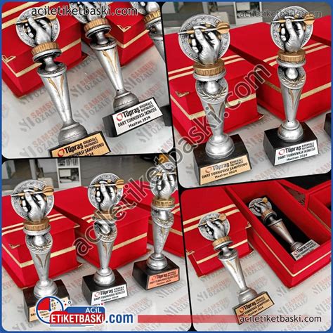 Dart ödül Kupası Imalat üretim Beylikdüzü Baskı Merkezi Ozalit