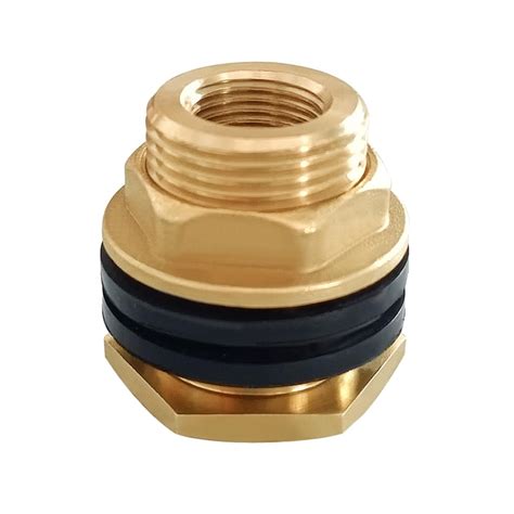 Brass Bulkhead Fitting 34 At Imelda Metzger Blog