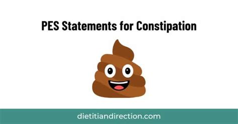 What Is A Pes Statement Dietitian Direction