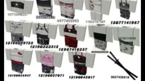 Code Brookhaven Accessoires Vêtement Cheveux Youtube