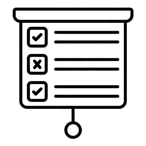 Premium Vector Task Analysis Line Illustration