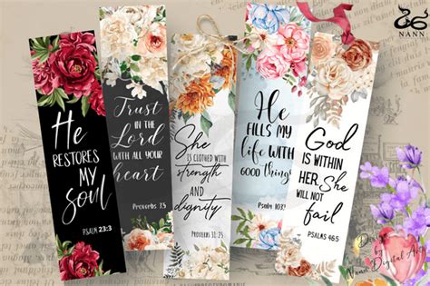 Free Printable Bible Verse Bookmarks