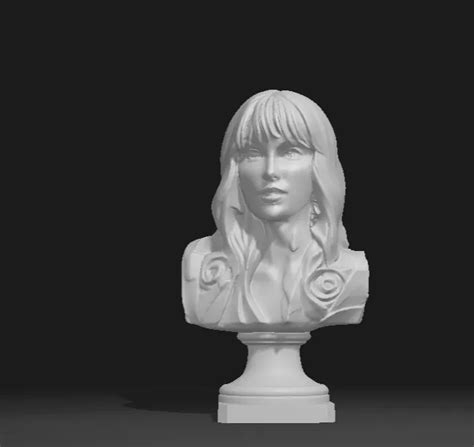 Taylor Swift Bust By Fexa Makerworld Download Free 3d Models
