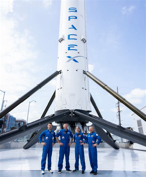 Friends Of Nasa Nasas Spacex Crew 7 Training Views And Portraits