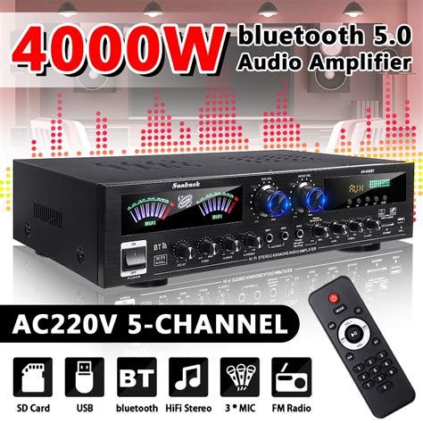4000w Bluetooth Surround Sound Amplifier For Home Australia Ubuy