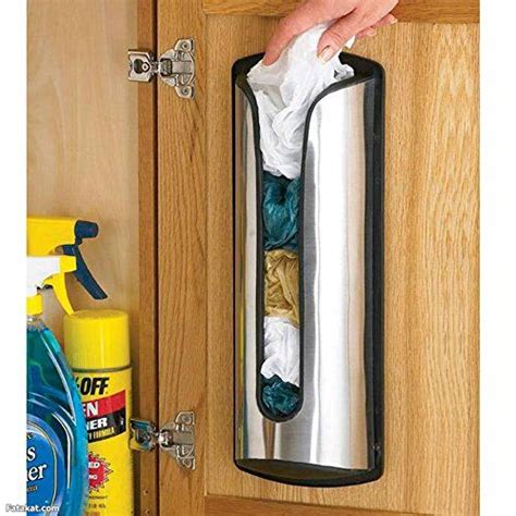 Robot Check Storage For Plastic Bags Plastic Bag Holder For Pantry