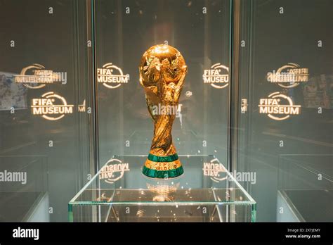 Fifa World Cup Qatar 2022 Winners Trophy Display At Fifa Museum