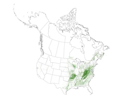 Nearctic Temperate Deciduous Forest Habitats Of World