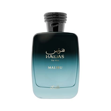 عطر هوس ماليبو من الرصاصي Hawas Malibu Rasasi 100ml رجالي