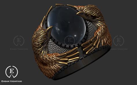 Eagel Ring 3d Model 3d Printable Cgtrader