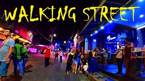 Walking Street Angeles City Gece Yürüyüşü Pampanga Angeles City