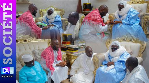 Touba Le Pdg De Tiens Ds Com Evrard Sossoukpè Reçu Par Le Khalife