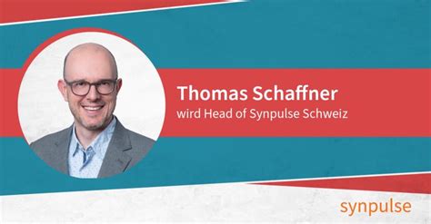 Thomas Schaffner Wird “head Of Synpulse Schweiz” Philipp Mächler