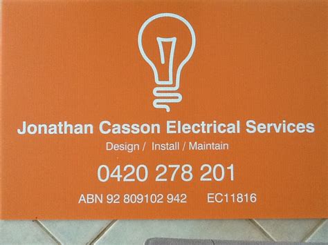 Jonathan Casson Electrical Services Home