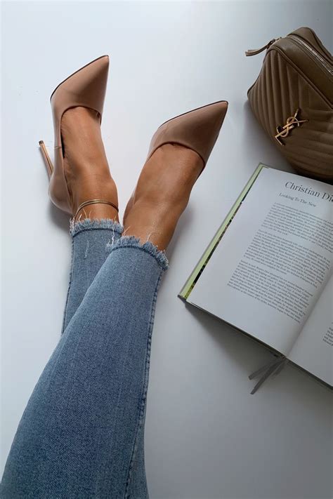 Nude Pump Heel Pumps Heels Outfit Stiletto Heels Outfit Heels