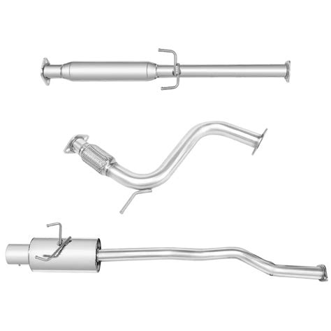 1994 1997 Honda Accord 45 Muffler Tip Cat Back Exhaust System 25
