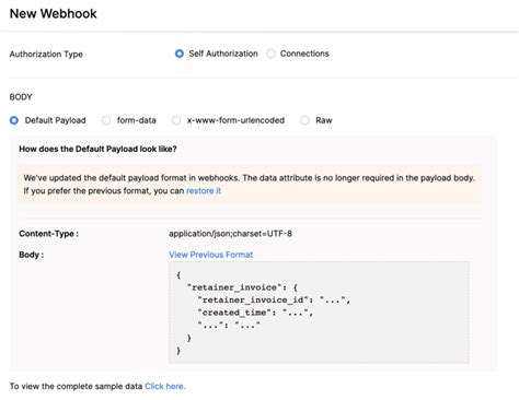 Weve Updated The Webhook Payload Format