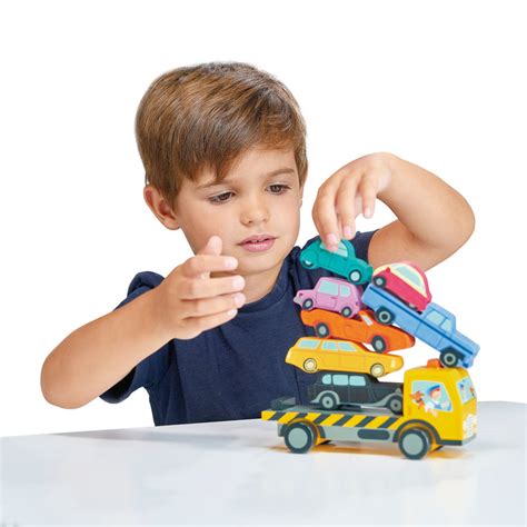 Stacking Cars Tender Leaf Toys