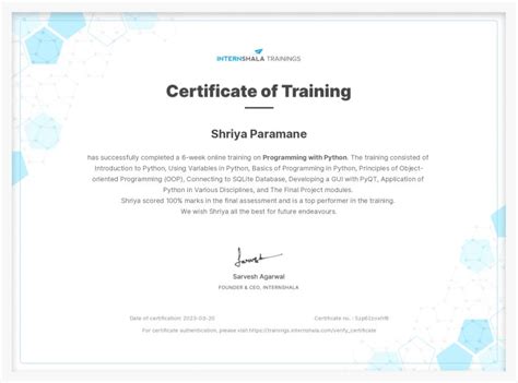 Shriya Paramane On Linkedin Python Programming Trainingcompletion Learninganddevelopment