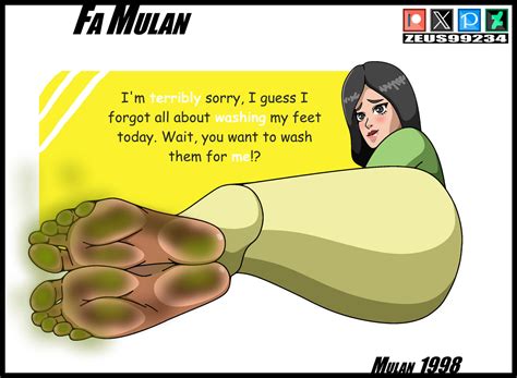 Mulans Sexy Stinky Feet [com] By Zeus99234 On Deviantart