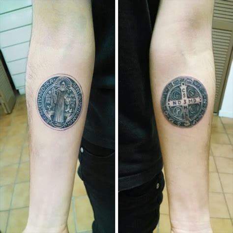 St Benedict Medal Tattoo Printable Calendars At A Glance