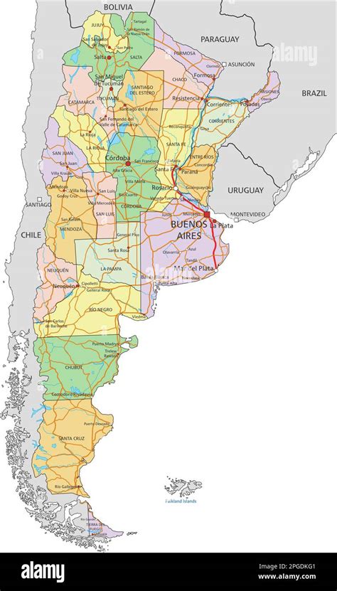 Argentina Map Argentina Map Political Map Map