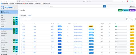 Question About Displaying Rack Utilization · Netbox Community Netbox