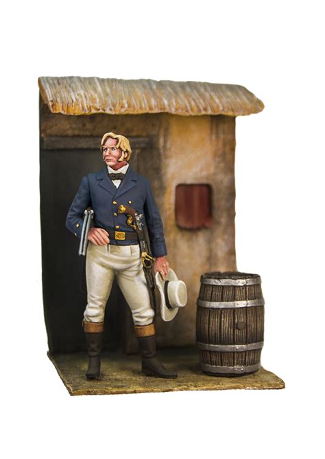 Lt Col William B Travis Alamo 1835 Planetfigure Miniatures