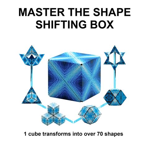 3d Cube Shape Shifting Box