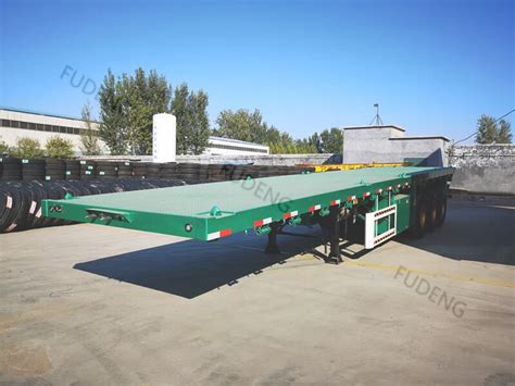 Flatbed Container Trailer Guangzhou Fudeng Trailer