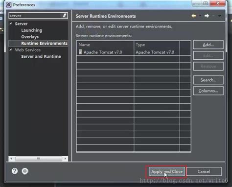 Eclipse添加tomcat Server配置的方法步骤 服务器 亿速云
