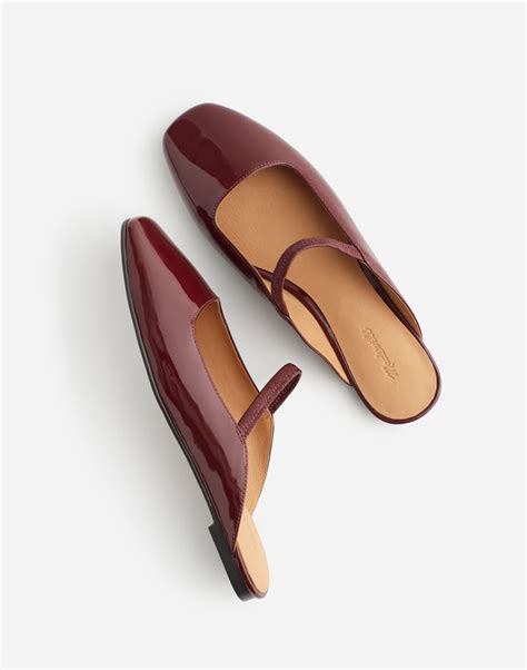 The Greta Ballet Flat Mule Madewell Ballet Flats Casual Shoes Women Flat Mules