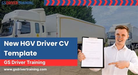 New Hgv Driver Cv Template Tips Skills And Faq Guide